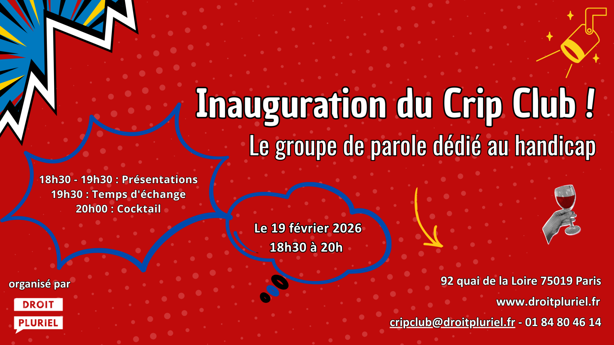 Droit Pluriel lance le Crip Club, son groupe de parole dédié au ...